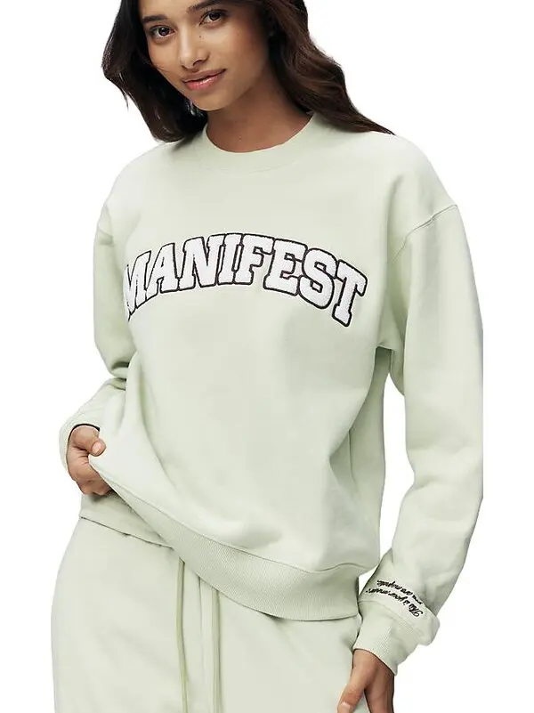 MAYFAIR Manifest Crew Pullover - Sage