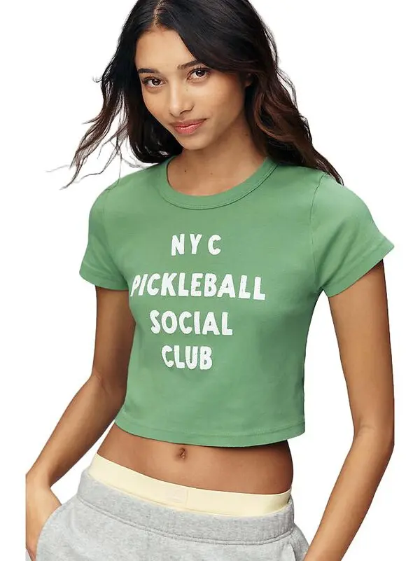 Junk Food Pickleball Baby T-shirt - Leprachaun