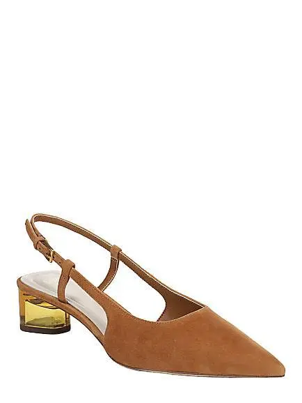 Franco Sarto A-amelie Slingback Heels - Tan