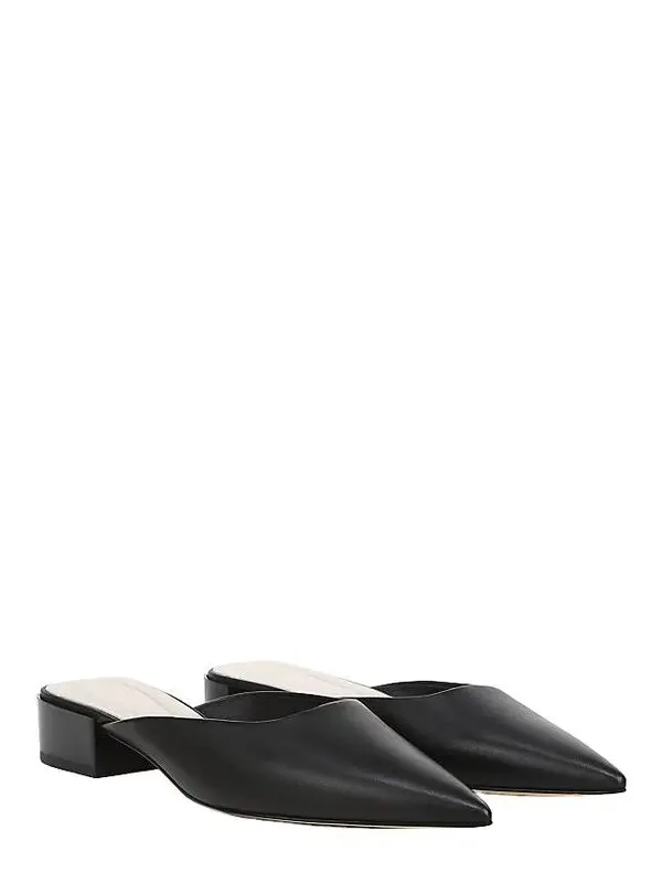 Franco Sarto A-bennet Pointed-toe Mules - Black