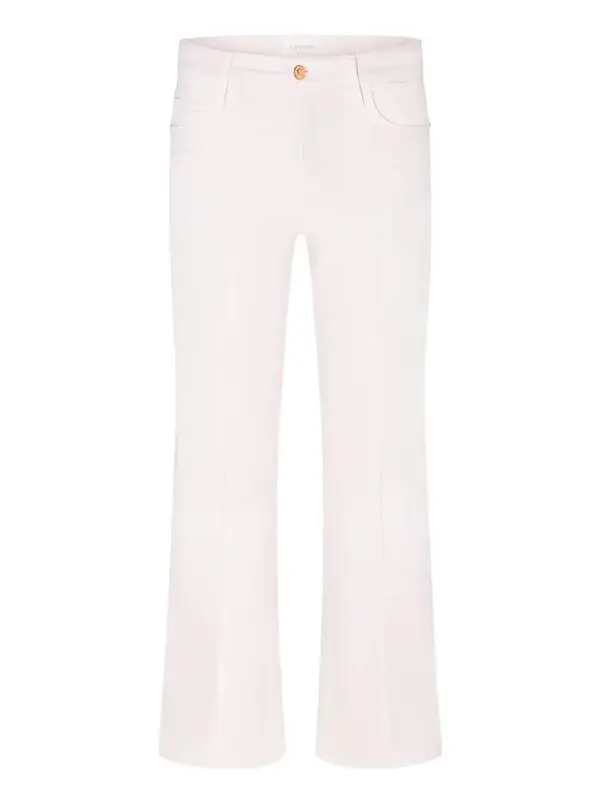 CAMBIO Flared Leg Jeans - Neutrals