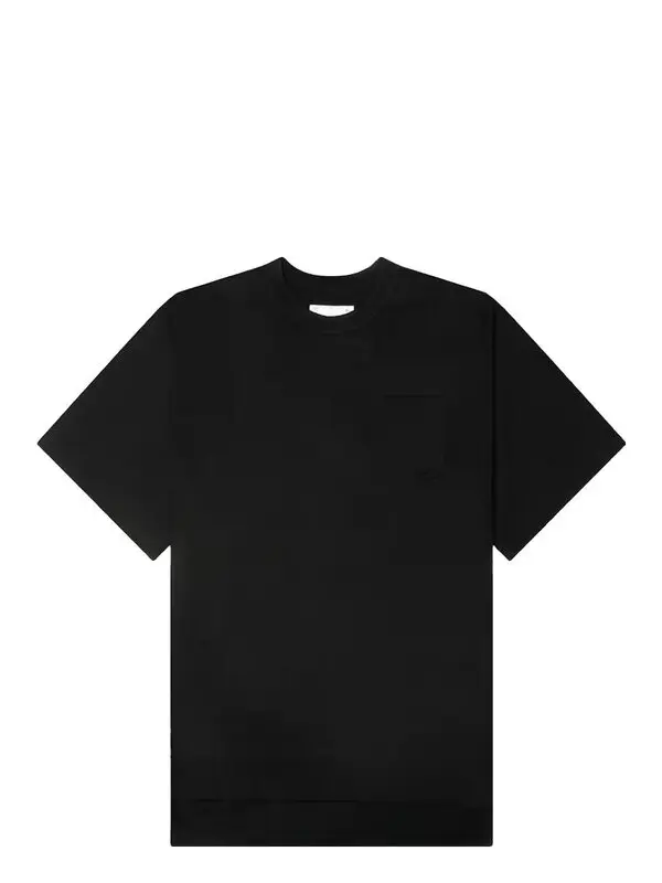 Sacai Cotton T-shirt - Black