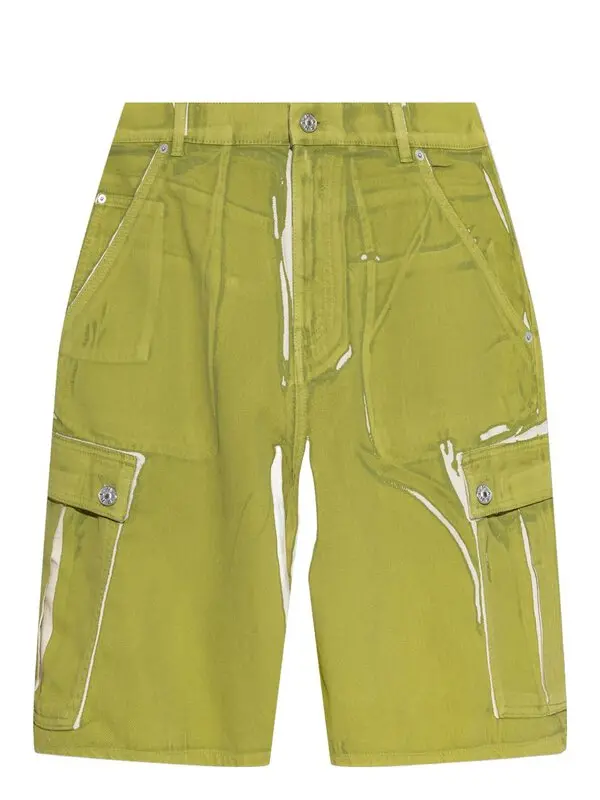 Marni Cargo Shorts - Green