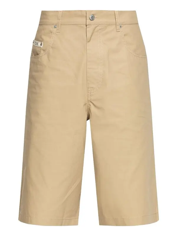 Moschino Cotton Shorts - Beige
