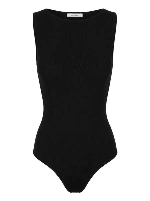 ENTIRE STUDIOS Sleeveless Bodysuit - Black