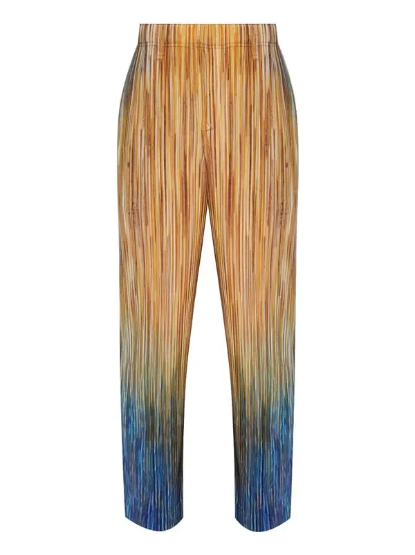 Issey Miyake Pleated Trousers - Multicolour