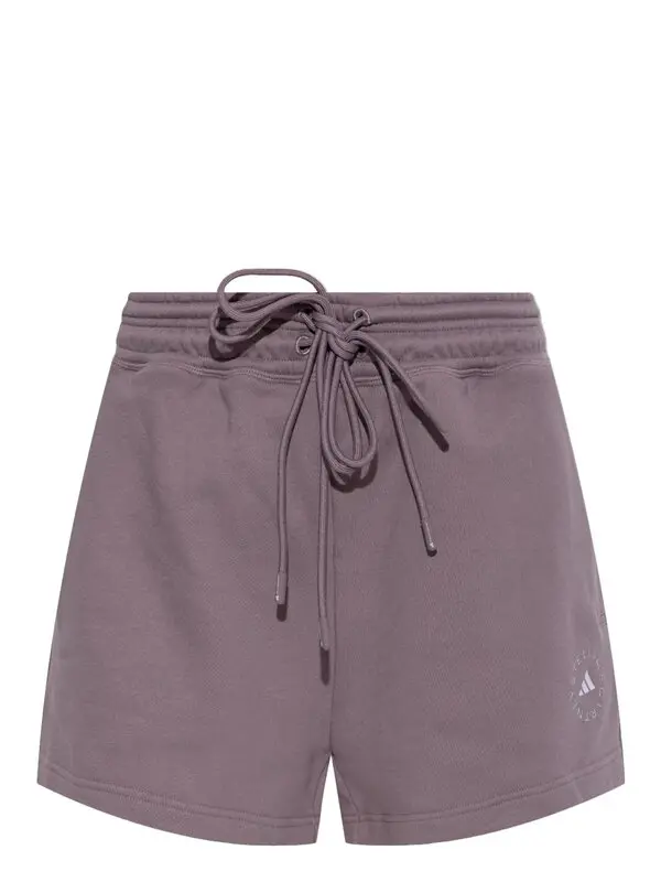 Adidas By Stella McCartney Logo Shorts - Purple