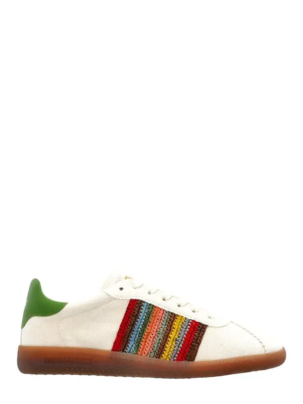 Dsquared2 Rebels Leather Sneakers - Cream