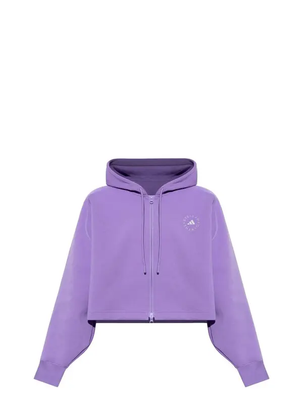 Adidas By Stella McCartney Logo Sweatshirt - Purple