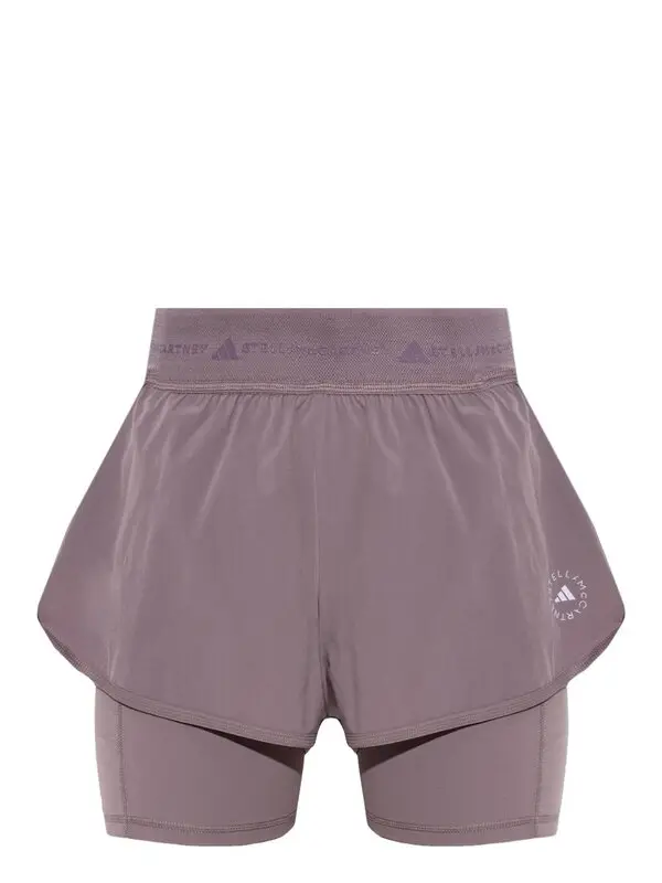 Adidas By Stella McCartney Training Shorts - Purple