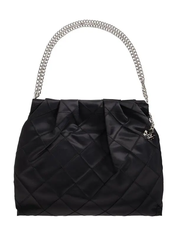 Tory Burch Fleming Shoulder Bag - Black