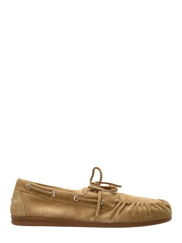 ALOHAS Rowan Leather Loafers - Beige