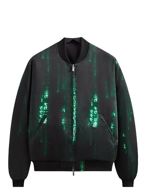 Kith X The Matrix Vance Bomber Jacket - Black
