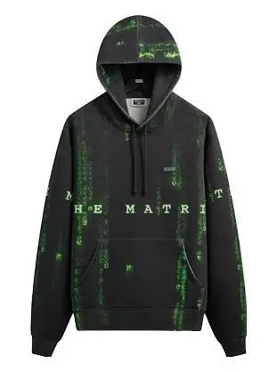 Kith X The Matrix Code Vintage Nelson Hoodie - Black