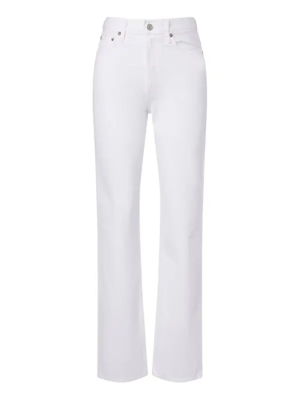 AGOLDE 90s Straight Leg Jeans - White