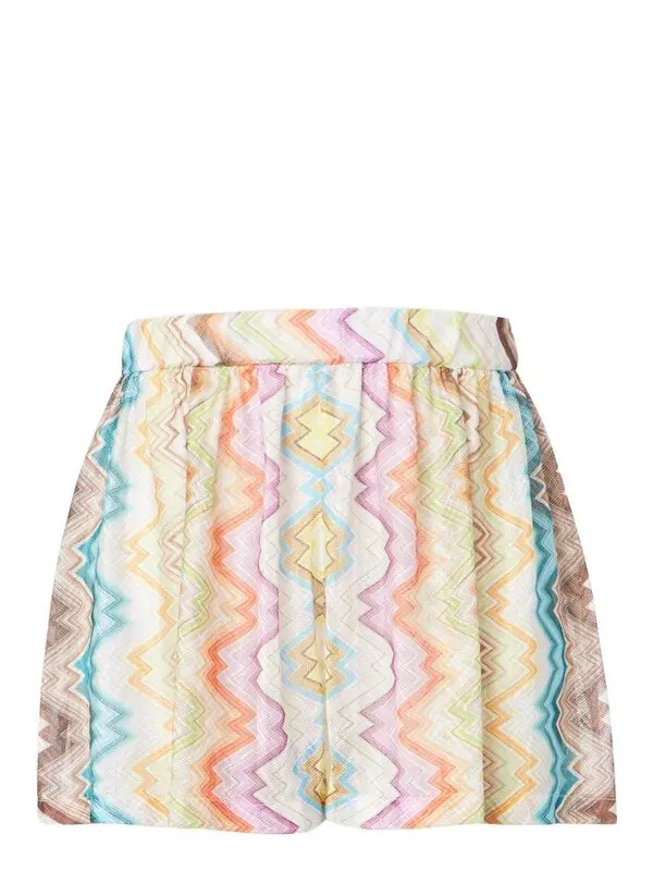 Missoni Zigzag Print Shorts - Multicoloured