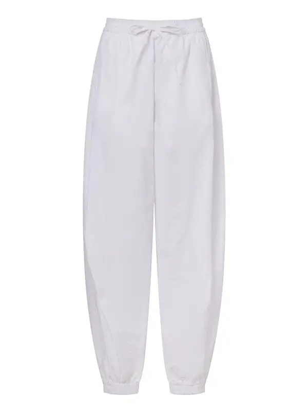 RÓHE Cotton-blend Wide-leg Pants - White