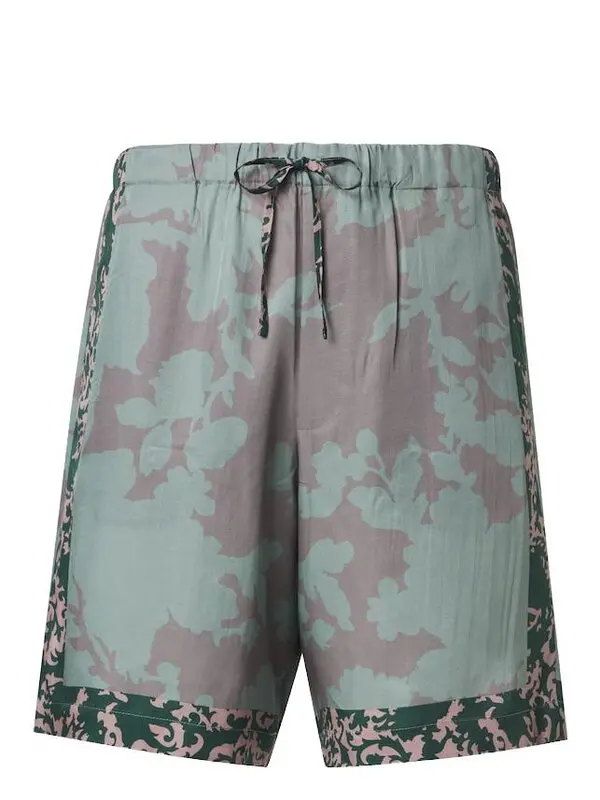 Dries Van Noten Printed Shorts - Multicoloured