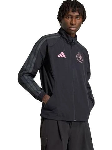 Adidas Inter Miami Cf 2026 Anthem Raglan Full-zip Jacket - Black