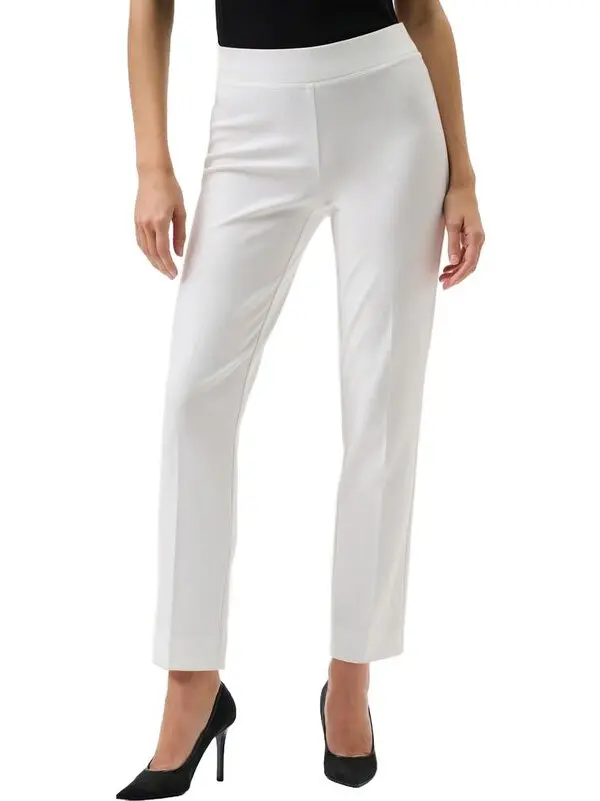 Joseph Ribkoff Straight Leg Pants - Vanilla