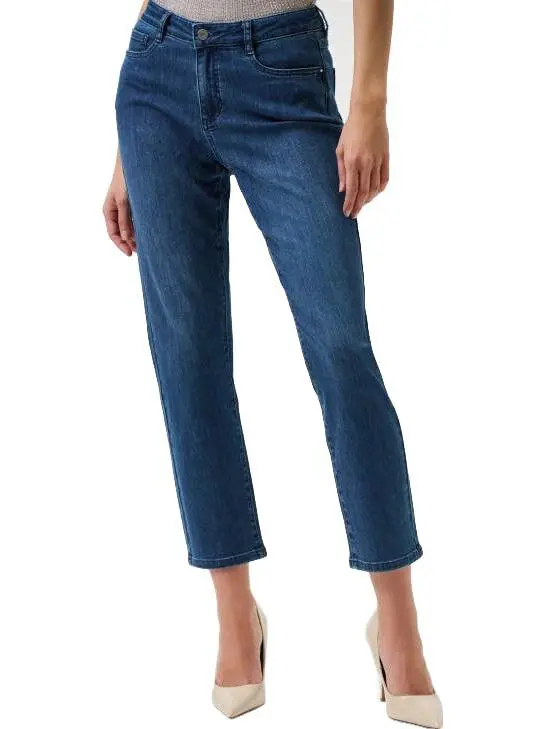 Joseph Ribkoff Gia Classic Slim Fit Jeans - Denim Medium Blue