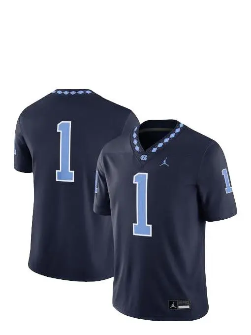 JORDAN BRAND 1 North Carolina Tar Heels Alternate Game Jersey - Navy
