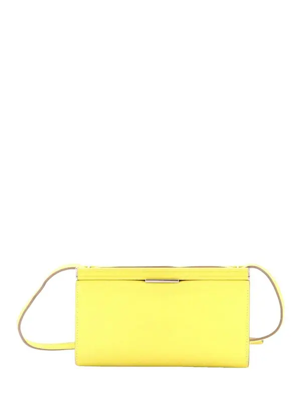 Hermès Clic-h Evercolor 21 Shoulder Bag - Lime