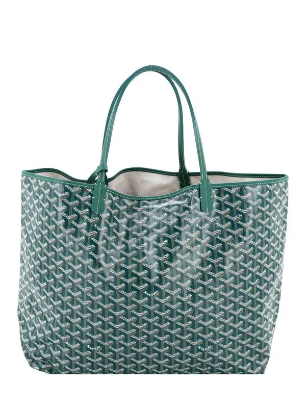 Goyard Saint Louis Gm Tote Coated Canvas - Green
