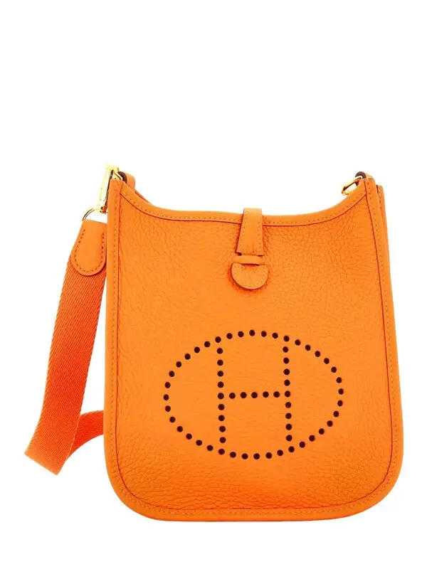 Hermès Evelyne Bag Gen Iii Clemence Tpm - Orange H
