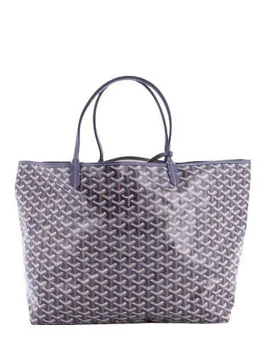 Goyard Saint Louis Tote Coated Canvas Gm - Blue