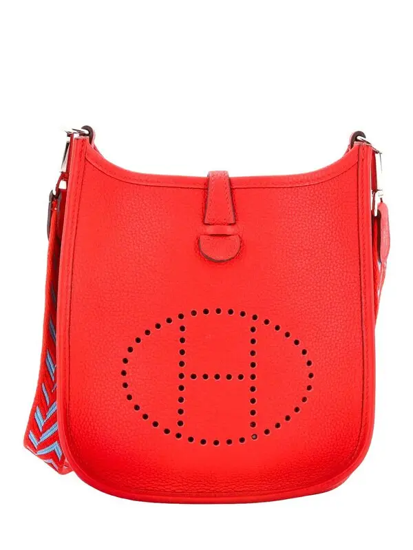 Hermès Evelyne Tpm Crossbody - Rouge De Coeur