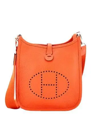 Hermès Evelyne Bag Gen Iii Clemence Tpm - Orange