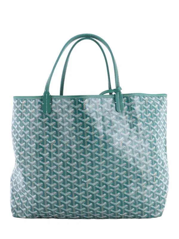 Goyard Saint Louis Gm Tote Coated Canvas - Green