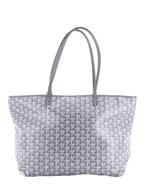 Goyard Artois Tote Coated Canvas Mm - Gray