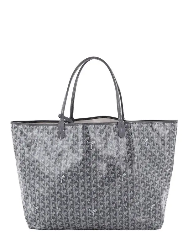 Goyard Saint Louis Gm Tote Coated Canvas - Gray