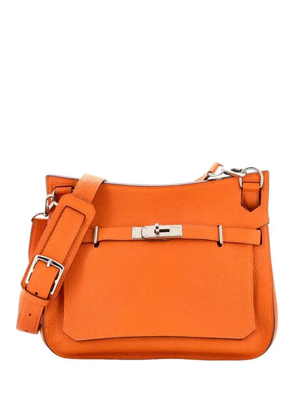 Hermès Jypsiere Bag Clemence 28 - Orange