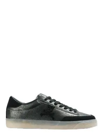 SCALPERS Low Top Sneakers - Metallicblack