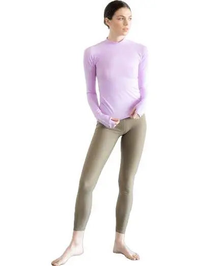 Tutublue Upf 50 Swim Leggings - Warm Taupe Beige