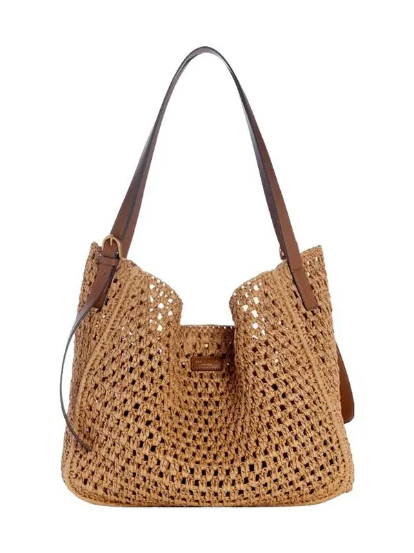Rag & Bone Large River Straw Tote - Nat