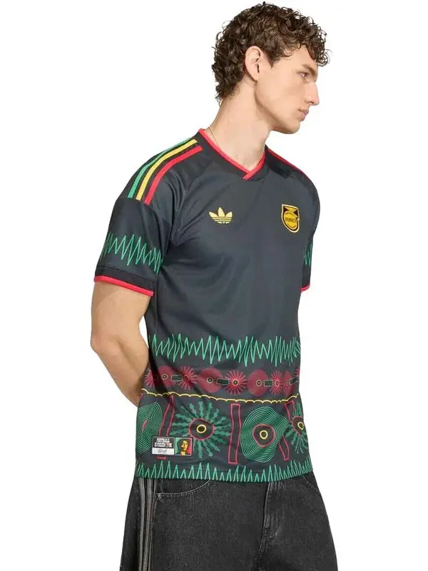 Adidas Jamaica National Team 2026 Away Replica Jersey - Black