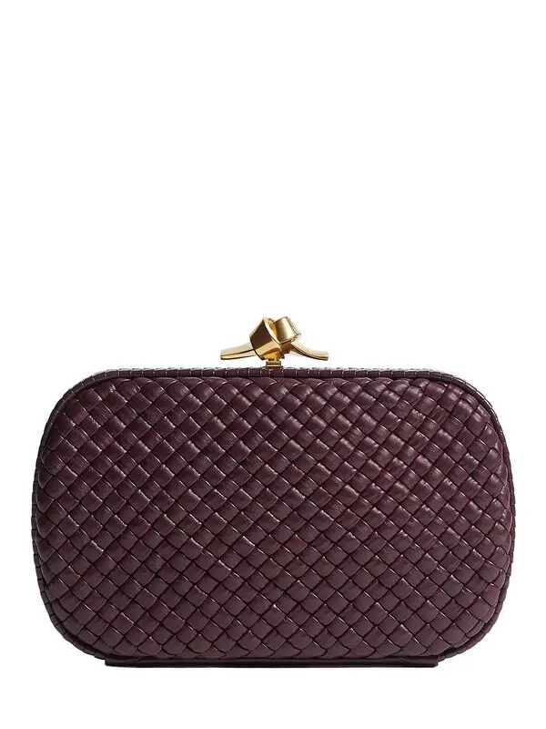 Bottega Veneta Soft Knot - Deep Mahogany