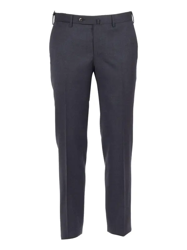 PT TORINO Slim Flat Front Trousers - Other