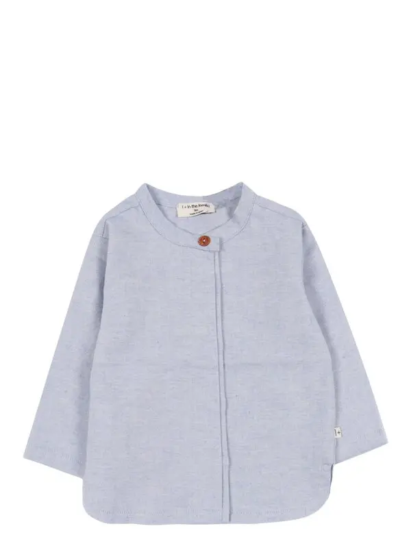ONE MORE IN THE FAMILY Mao Shirt - Blu