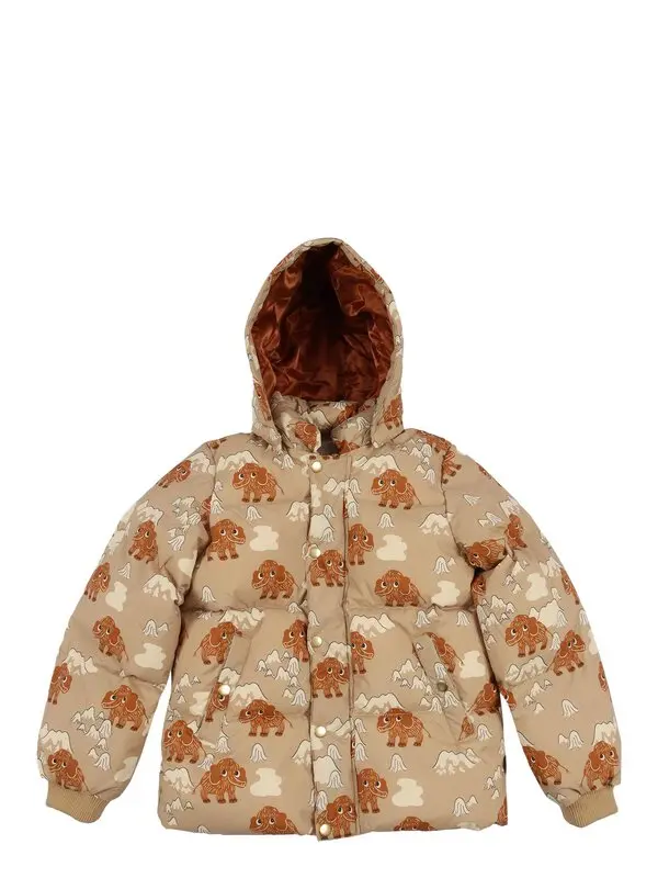 MINI RODINI Mammoths Hooded Puffer Jacket - Other
