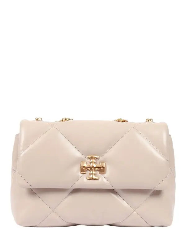 Tory Burch Kira Diamond Quilt Small Convertible Shoulder Bag - White
