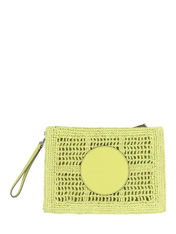 Tory Burch Ella Hand-crocheted Pouch - Green