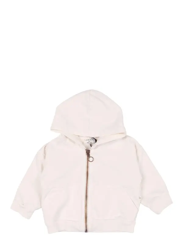 ONE MORE IN THE FAMILY Hooded Jacket - White
