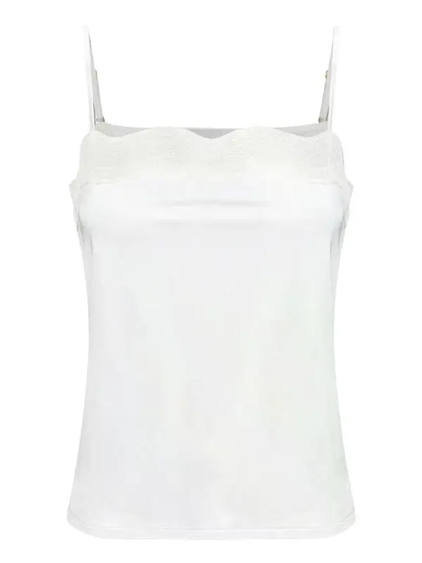Hanro Spaghetti-strap Top - White