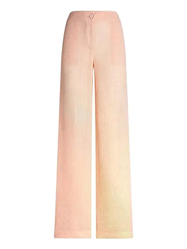 GENNY Button Detailed Trousers - Pink