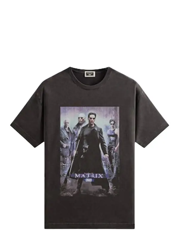 Kith For The Matrix Poster Vintage Tee - Black